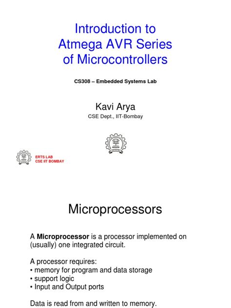 introduction to atmega avr series of microcontrollers kavi arya pdf random access memory