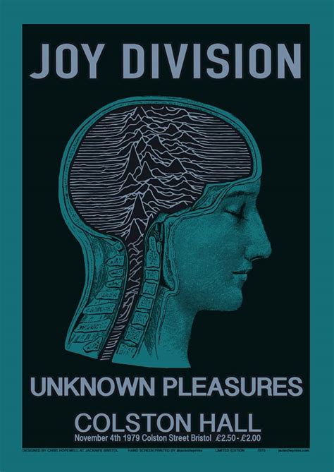 Joy Division Music Poster Vintage Music Posters Concert Posters