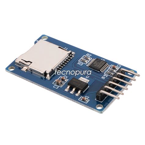 Módulo Micro Sd Compatible Arduino Para Lectura Y Escritura Por Spi