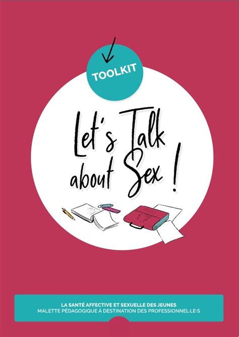 Toolkit Lets Talk About Sex Activités Pratiques Gesundheitsportal Luxembourg