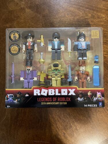 Jazwares Roblox 15th Anniversary Limited Edition Action Figure Set