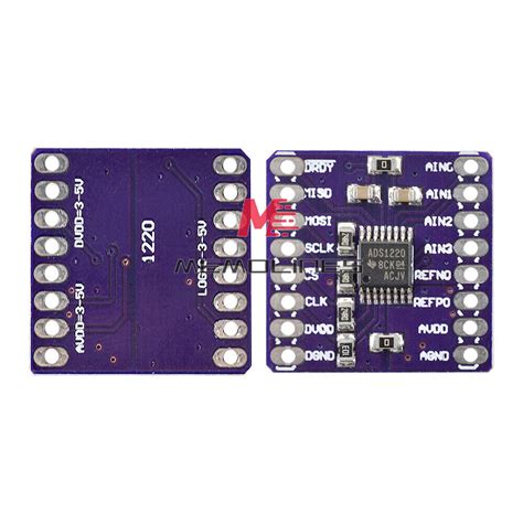 Ads1220 Low Power 24 Bit Analog To Digital Converter Ubuy India