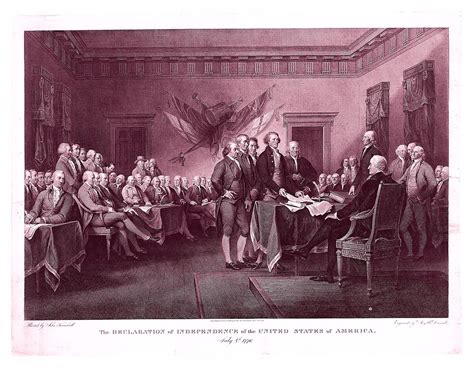 Asher Brown Durand The Declaration Of Independence Of The United