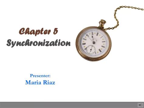 Ppt Chapter 5 Synchronization Powerpoint Presentation Free Download
