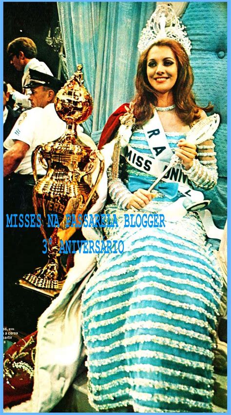Miss Universo 1968 Martha Vasconcellos Brasil Miss Universo