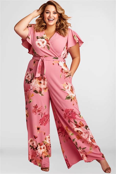Flycurvy Plus Size Pant Suits For Daily Essentials And Mother Of The Bride