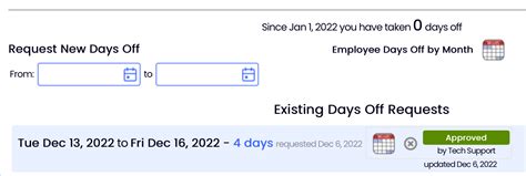 Time Off Request And Approval SpotOn Teamwork Knowledge Base
