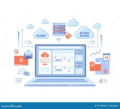 Cloud Computing And Web Services Technology Data Storage Hosting