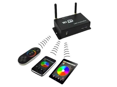 WiFi RGB Controller Control RGB LED Strip From Your Smartphone BuyLEDStrip