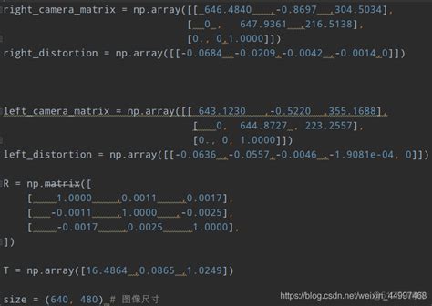 双目相机标定python 双目相机标定程序mob6454cc7c268c的技术博客51cto博客