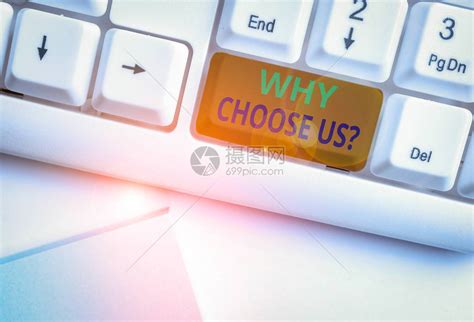 显示为什么选择我们问题的文本符号商务照片文本列表选择产品服务的优缺点白色pc键盘高清图片下载 正版图片504186836 摄图网