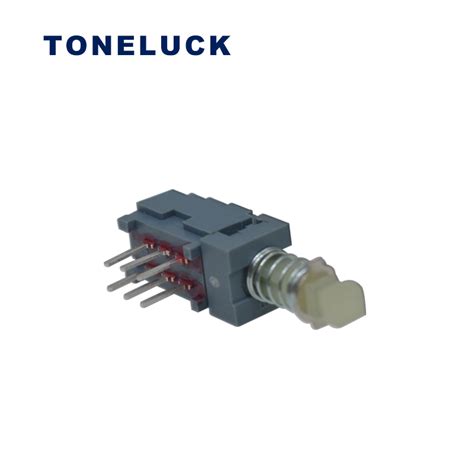Pole Push Button Switch PCB NO NC Pin TONELUCK