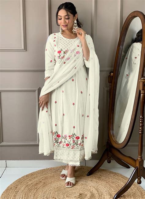 White Salwar Kameez Latest White Salwar Kameez Designs Online