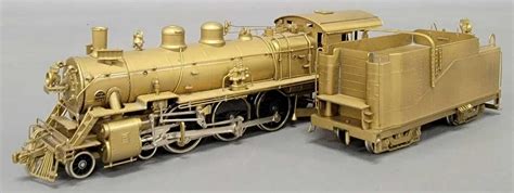 United Ho Brass Great Northern H 5 4 6 2 Steam Locomotive And Tender