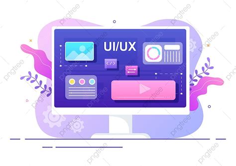 Ui 디자이너와 비즈니스 정보 및 팀 공유 아이디어를 위한 Ux 프로그래머 평면 디자인 벡터 일러스트 레이 션 디자이너
