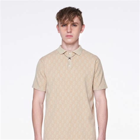 PrivÉ Monogram Polo FrappÉ