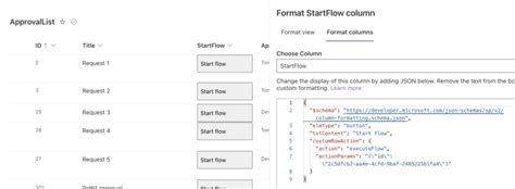 Add Button To Start Power Automate Flow From Sharepoint List