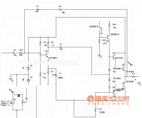 Class A Discrete Component Amplifier Circuit Diagram Amplifier Circuit Circuit Diagram