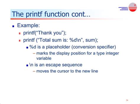 Fundamental Of C Programming Language And Basic Input Output Function PPT