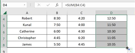How To Sum Time In Excel Methods That Really Work