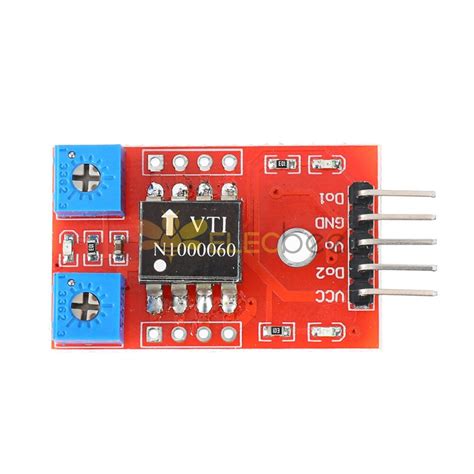 Elecbee LM393 Single Tilt Sensor Module SCA60C Tilt Detection Sensor Module DC 5V For Smart Car