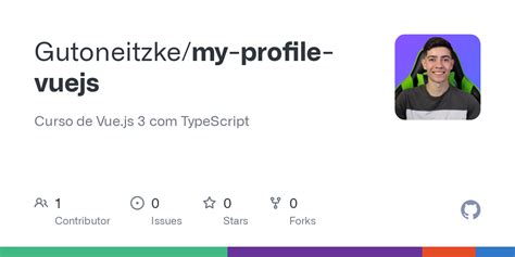 My Profile Vuejsindexhtml At Main · Gutoneitzkemy Profile Vuejs · Github