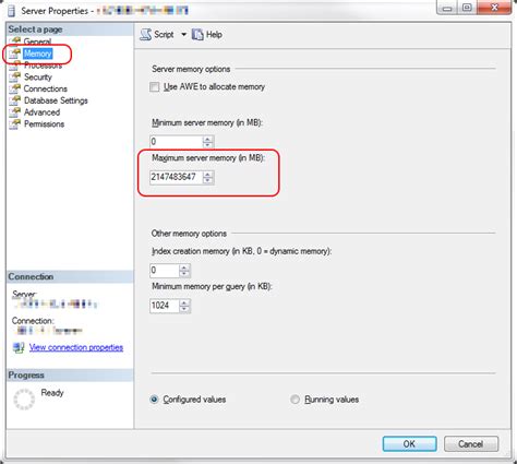 Sql Server 2012 Getting Low Memory Alert If I Start Mssql Service