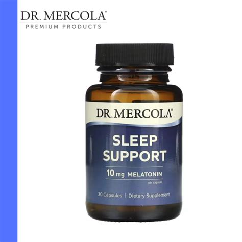 Dr. Mercola | Dr. Mercola, Sleep Support, 10 mg , 30 Capsules | Lazada PH