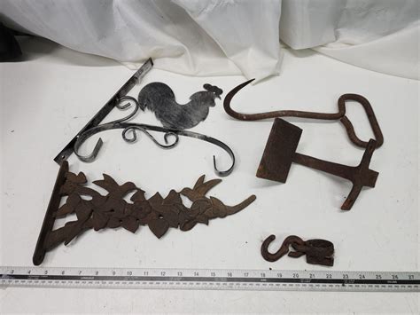 Cast Iron Items Meat Hook Peddle Plant Holder Schmalz Auctions