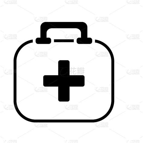 急救箱图标设计矢量模板
