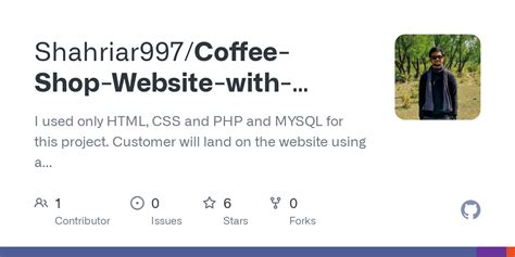 Coffee Shop Website With Admin Panelcoffeeshopdashboardphp At Master