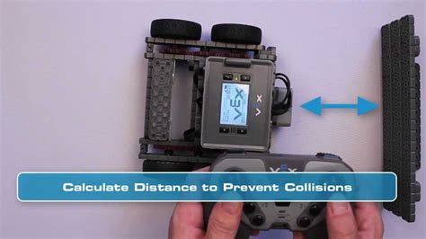 VEX IQ Distance Sensor Default Functionality YouTube