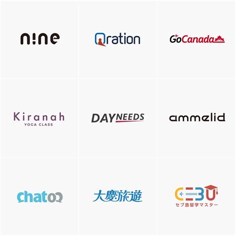 プロフェッショナルなロゴタイプデザインを制作します 社名、店舗名、サービス名など文字ベースのロゴデザインをご提案 ロゴデザイン ココナラ