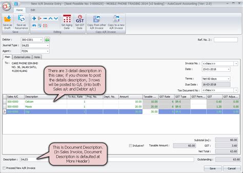GL G L Posting AutoCount Resource Center