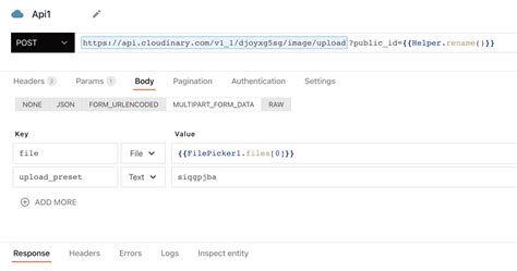 Send Filepicker Data With Api Requests Appsmith