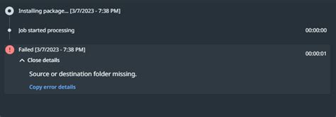 Source Or Destination Folder Missing Orchestrator Uipath Community