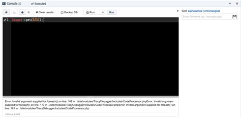 invalid argument supplied for foreach error · issue 63 · adrianbj tracydebugger · github