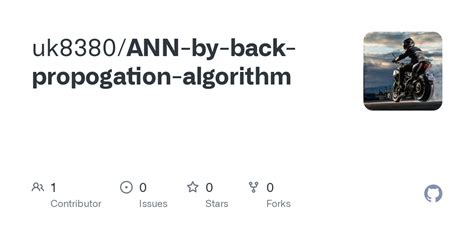 Github Uk8380ann By Back Propogation Algorithm