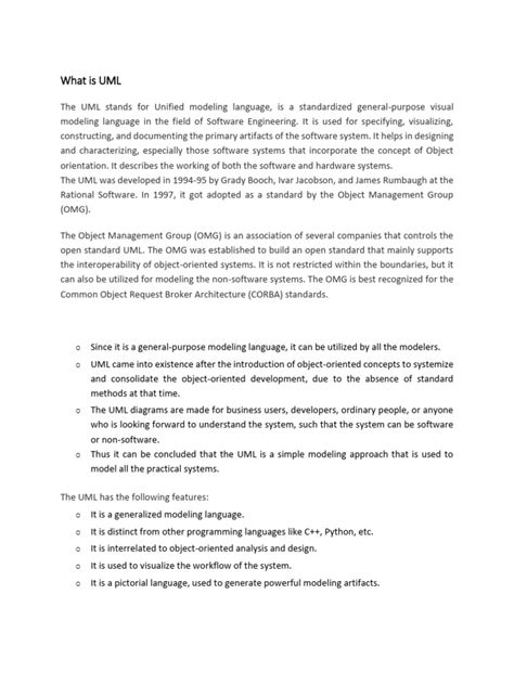 Uml Pdf Class Computer Programming Inheritance Object Oriented Programming