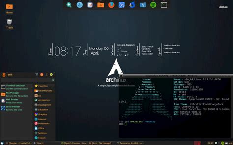 La Primera Imagen De Arch Con El Kernel 5 0 5 Disponible Para Descarga