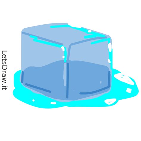 Ice Cubes Drawing