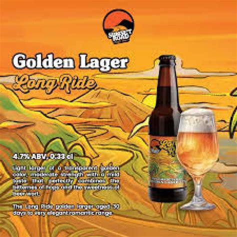 Jual Sunset Road Long Ride Golden Lager 330ml Dus Isi 24 Botol Indonesian Beer Di Seller