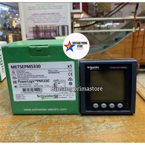 Jual Power Meter Power Logic Pm 5330 Pm5330 Metsepm5330 Schneider Shopee Indonesia