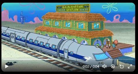 Bikini Bottom Express Train