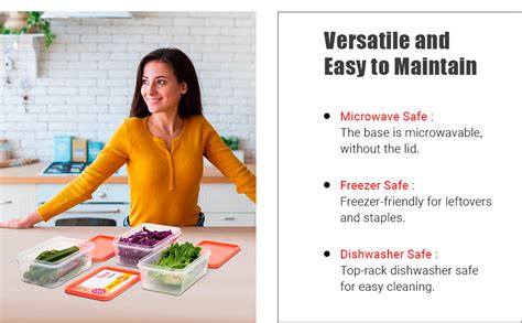 Unica Food Storage Container Plastic Food Storage