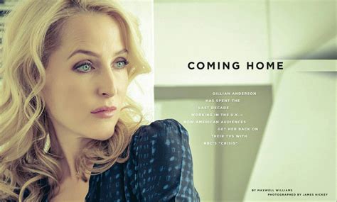 Gillian Anderson Photo Shoot