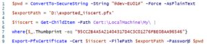 PowerShell Export Certificate With Private Key ShellGeek