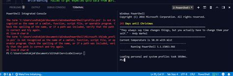Integrated Console Unable To Run Scripts · Issue 1284 · Powershellvscode Powershell · Github