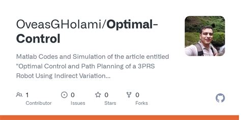 Github Oveasgholamioptimal Control Matlab Codes And Simulation Of The Article Entitled