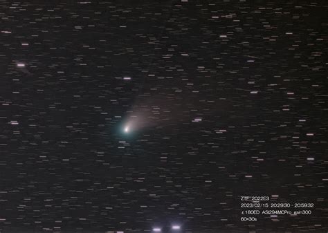 91072 2月15日のztf彗星（c 2022 E3 By Kcaohige 天体写真ギャラリー